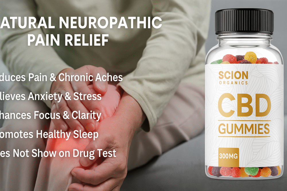 Scion Organics Gummies | Natural CBD for Pain & Anxiety-Website